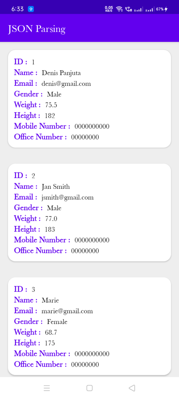 Json Parsing And How To Use Gson In Android Tutorialseu 6567