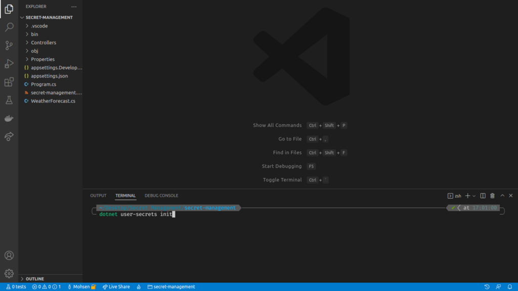 C# Secret Management - Tutorials EU