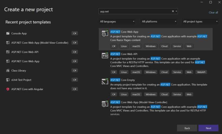How to create a database in ASP.net core - Beginners Guide