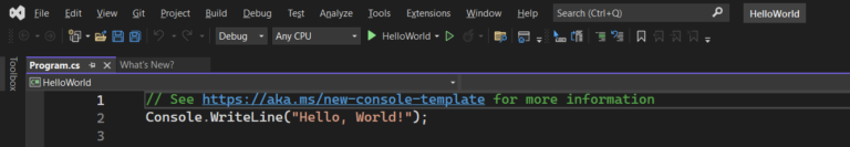 Hello World in C# .Net 7 in Windows, Mac, and Linux | TutorialsEU